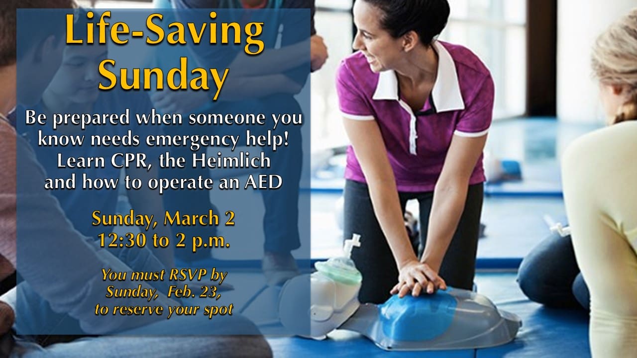 Life-Saving Sunday · Unity of Phoenix Spiritual Center